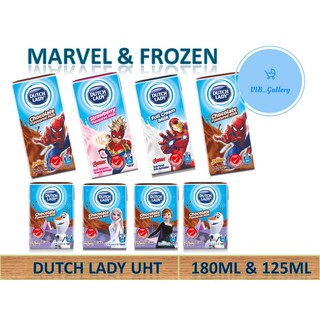 Dutch Lady UHT Milky ( Marvel / Frozen ) 180ML & 125ML/200ML | Shopee ...