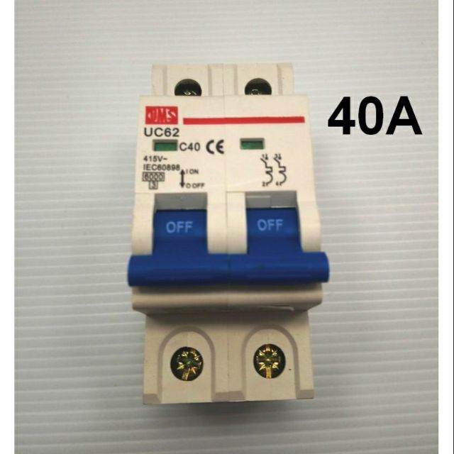 Main Switch UMS 40A & 63A 2Pole(Ready Stock) | Shopee Malaysia