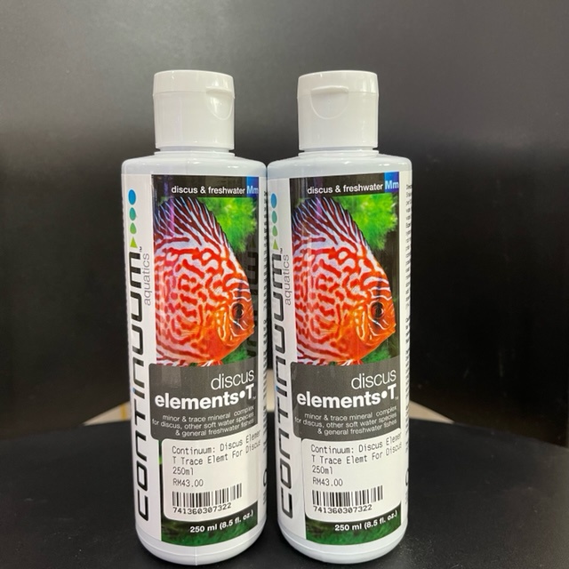 Continuum Aquatics Discus Elements T (For Freshwater) 250ml | Shopee ...