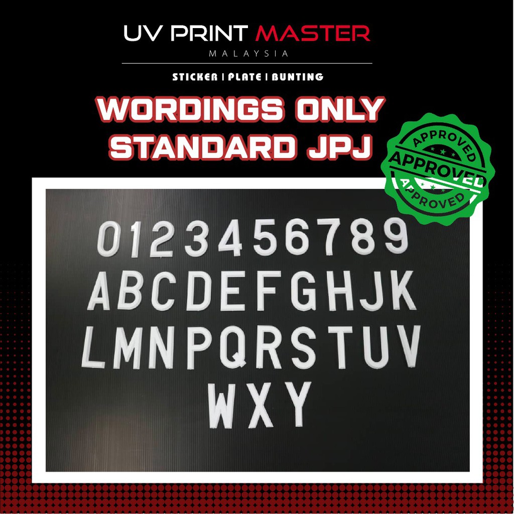 What Is The Standard Number Plate Size