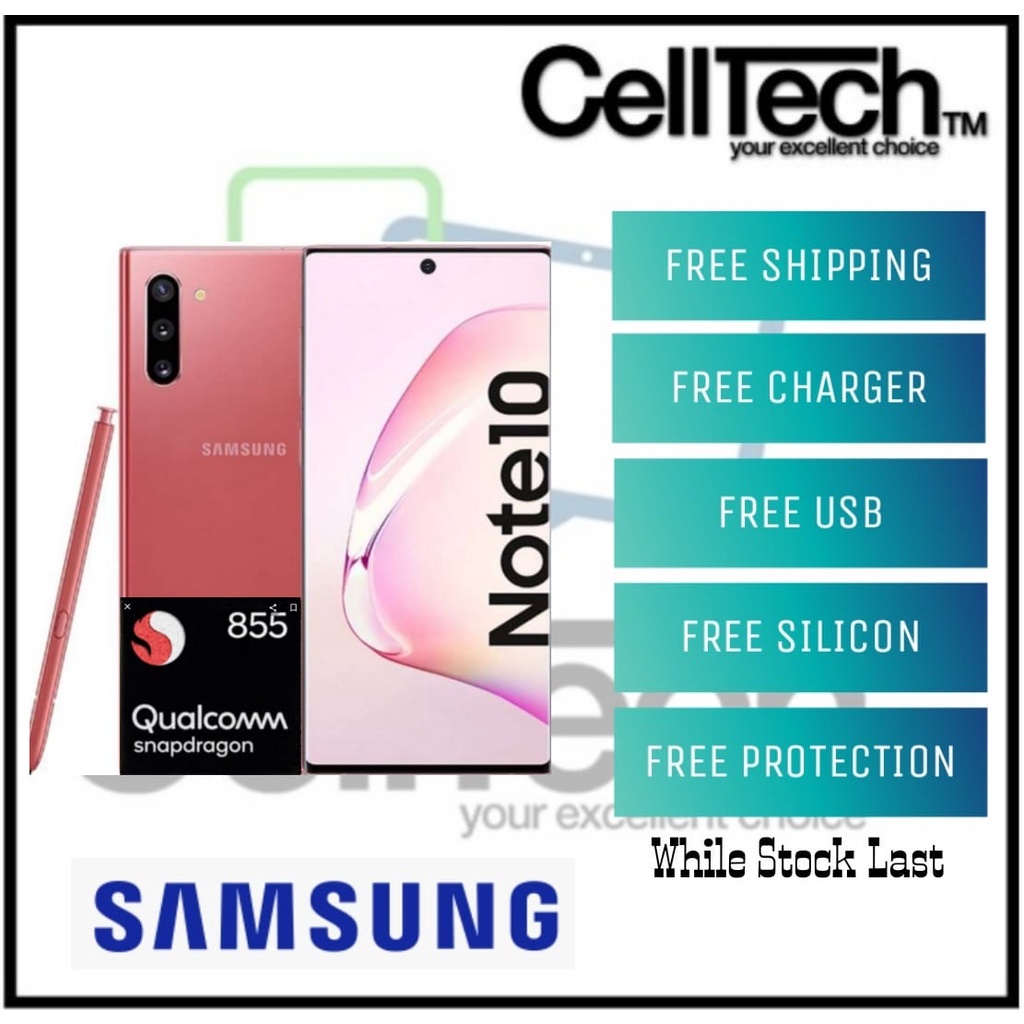 Original Used SAMSUNG Galaxy Note 10 (N970) - [8GB RAM + 256GB ROM ...