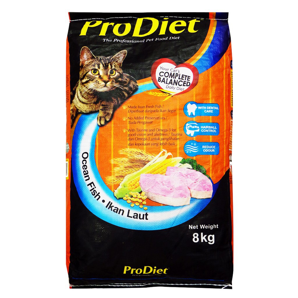 Prodiet Cat Dry Food -Ocean Fish (8kg) | Shopee Malaysia
