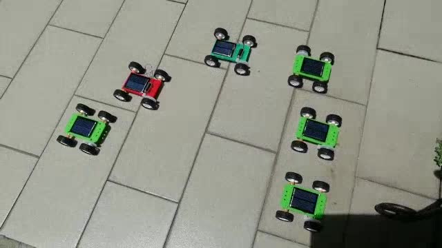 1V 80mA Mini Solar Car Kit with Gear Mechanism Easy to Install DIY ...