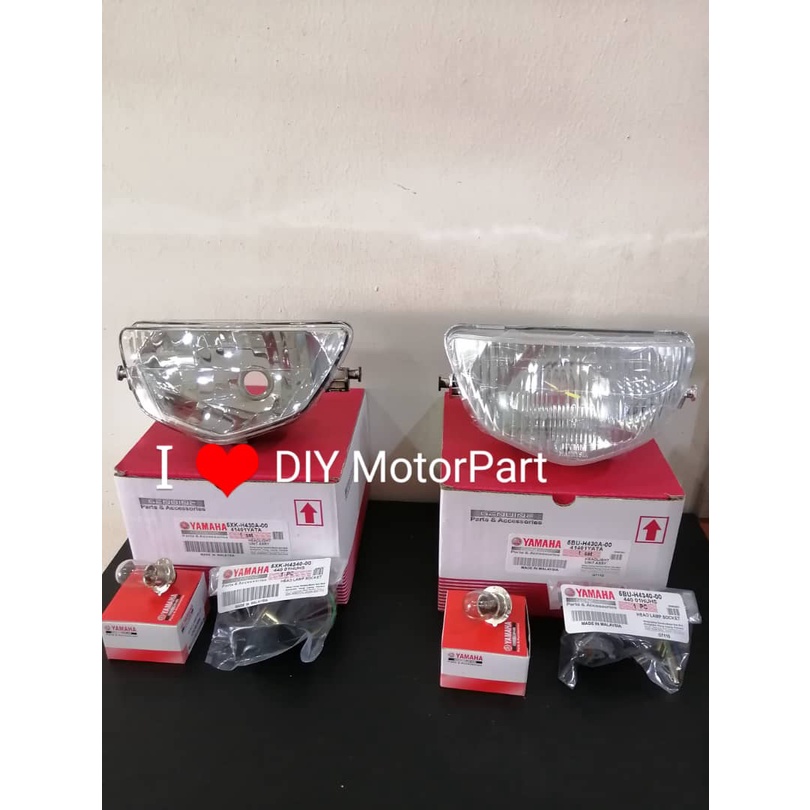 YAMAHA Y125Z Y125 125Z Y125ZR 125ZR HEAD LAMP HEADLAMP LAMPU DEPAN HEAD LAMP SOCKET LUMPU SOCKET ...