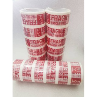 FRAGILE OPP TAPE 48MM 45MM (50 METER) (1 PC) [FT01] | Shopee Malaysia