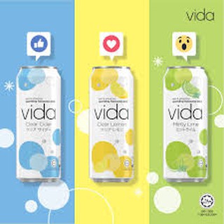 Vida Sparkling Drink - Assorted (325ml) | Shopee Malaysia