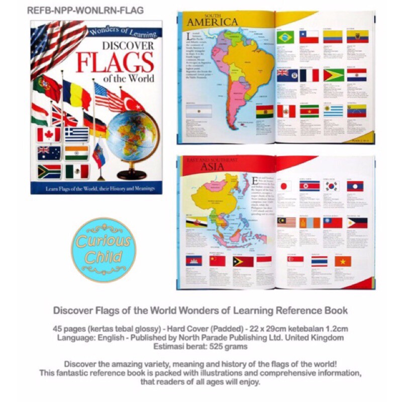 DISCOVER FLAGS OF THE WORLD | Shopee Malaysia