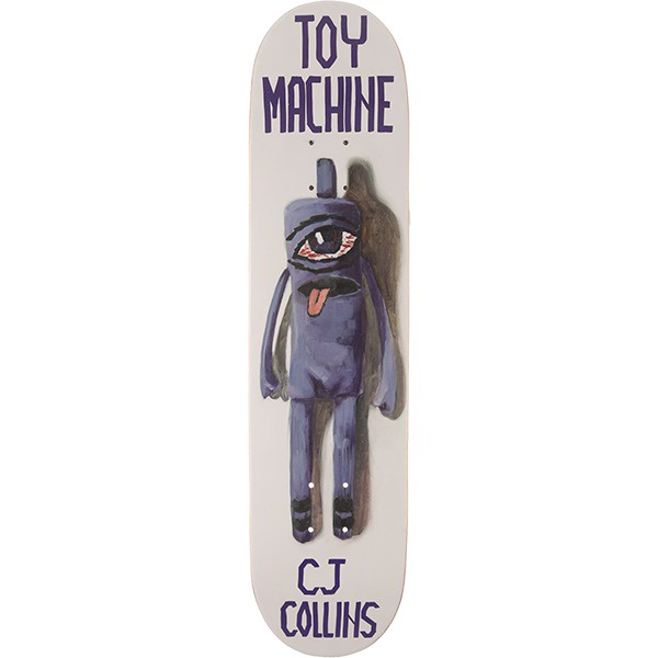Toy Machine Skateboards Collins Doll Skateboard Deck ( 7.75 ...