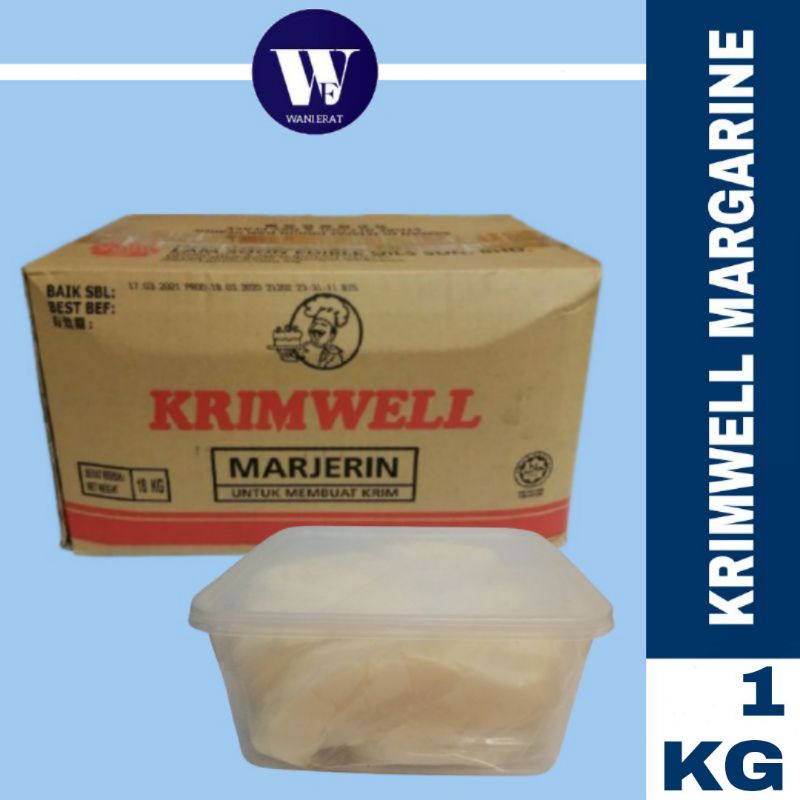 [1KG] KRIMWELL MARGARINE | KRIMWELL UNTUK BUTTERCREAM | Shopee Malaysia