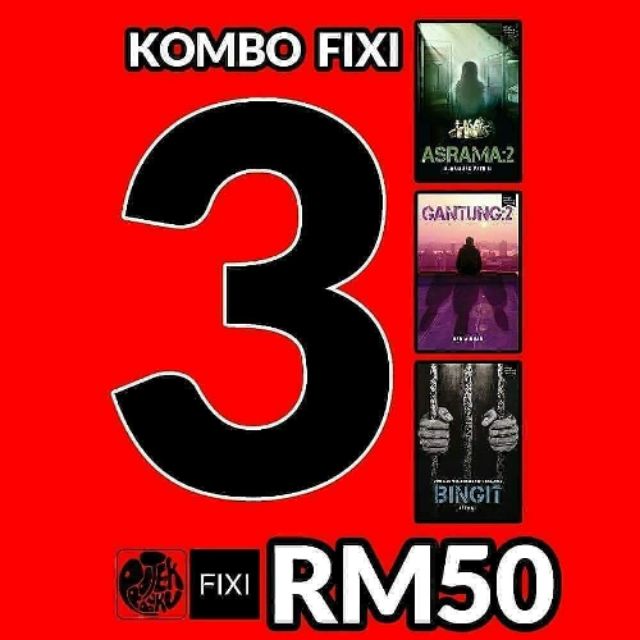 Novel Buku Fixi: 3 Buku RM50 | Shopee Malaysia