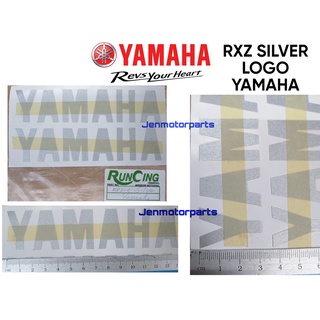 RXZ LOGO YAMAHA LOGO TANK SILVER WHITE LOGO FUEL TANK EMBLEM | Shopee ...