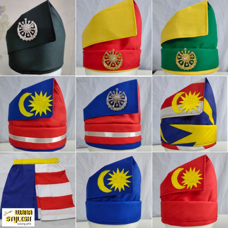 tanjak tengkolok kids kanak kanak budak merdeka raya boleh laras ...