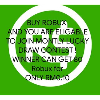 Roblox robux (cheap price) FAST DILIVERY (5min-1 hour) | Shopee Malaysia