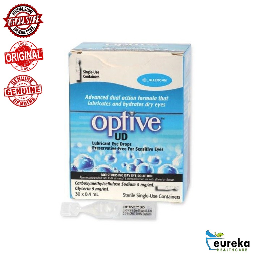 ALLERGAN OPTIVE UD LUBRICANT EYE DROPS 30 X 0.4M/BOX | Shopee Malaysia