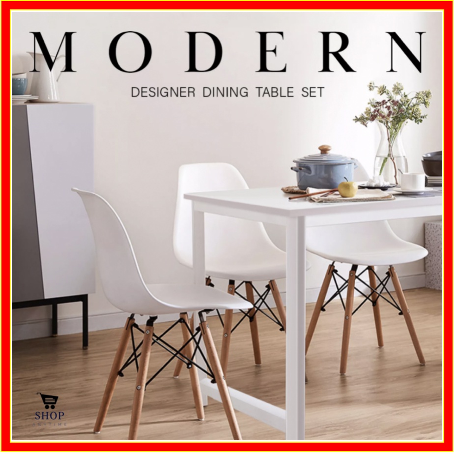 Modern Dining Table with 4 Chair | Contemporary Table with 4 Chair ...