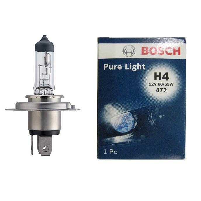 2pcx BOSCH Halogen H4 Bulb 12V 60/55W Car Headlight Bulbs VIVA/ MYVI ...