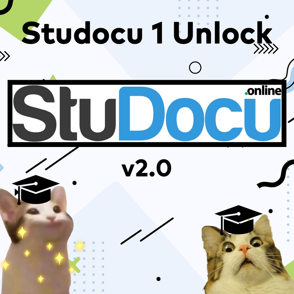 [ Fast] StuDocu Unlock Document v2.0 | Shopee Malaysia