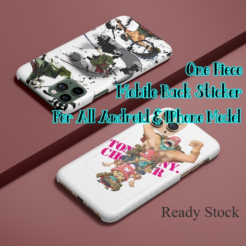 One Piece DIY Phone Back Sticker for Reno 7z / 7 Pro / Huawei All model ...