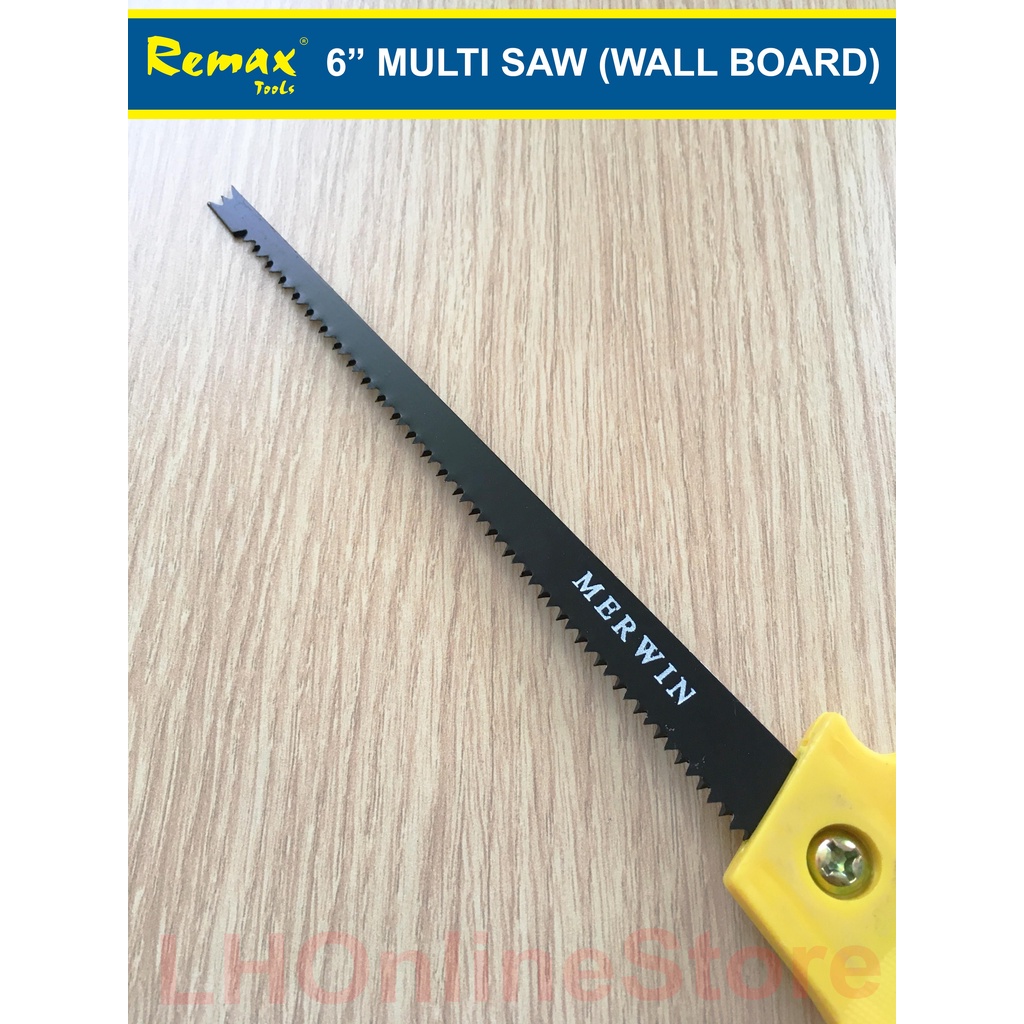 (Remax) 6" Multi Saw for Wall Board / Plasterboard / Cornice | Shopee ...