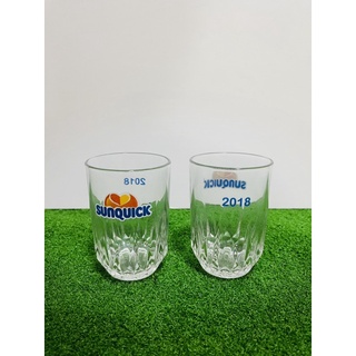 2018 Sunquick Glass Set / Gelas Kaca Set / Cawan Cantik (1pcs) | Shopee ...