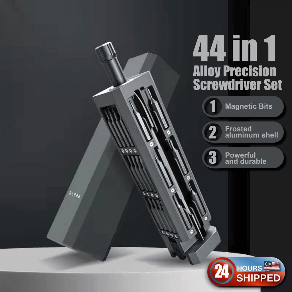 GLEDE 44 In 1 Precision Screwdriver Set Hand Tool Kit Magnetic Drill ...