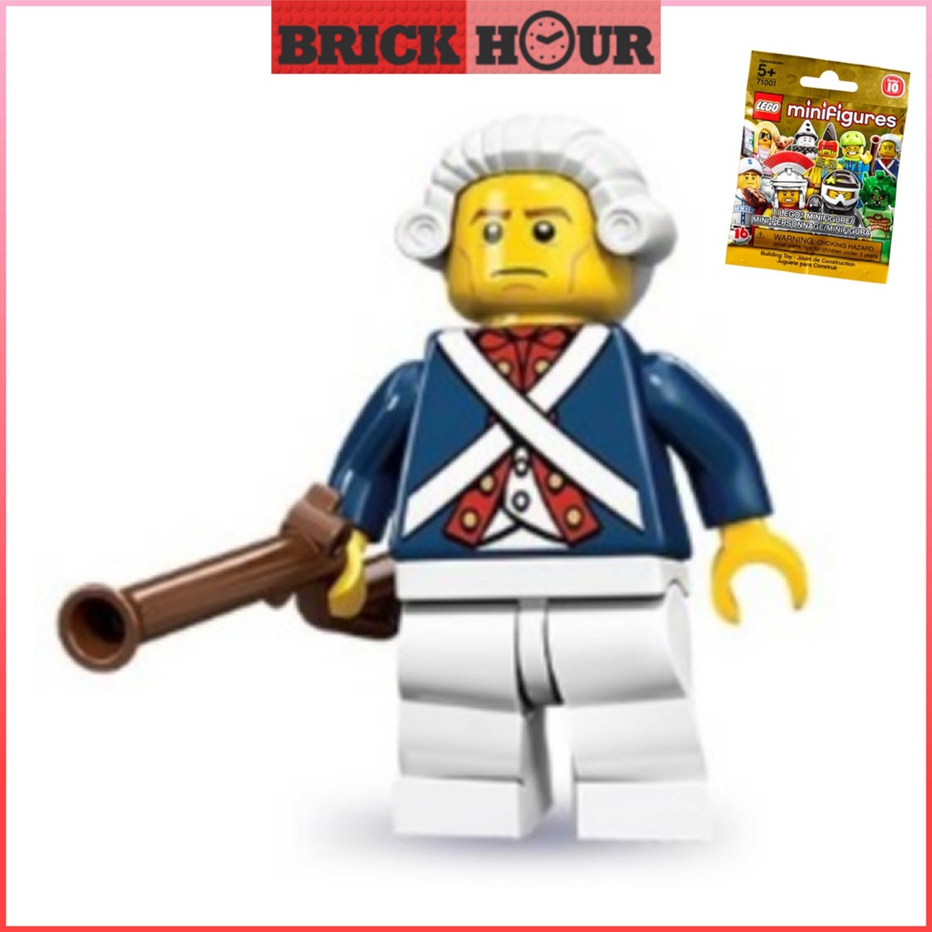 71001 -12 LEGO Minifigure Series 10 - Revolutionary Soldier (MISP ...