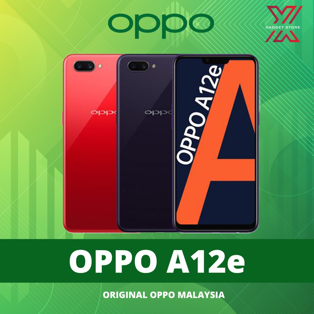[ NEW ] OPPO A12e ( ORIGINAL OPPO MALAYSIA) | Shopee Malaysia