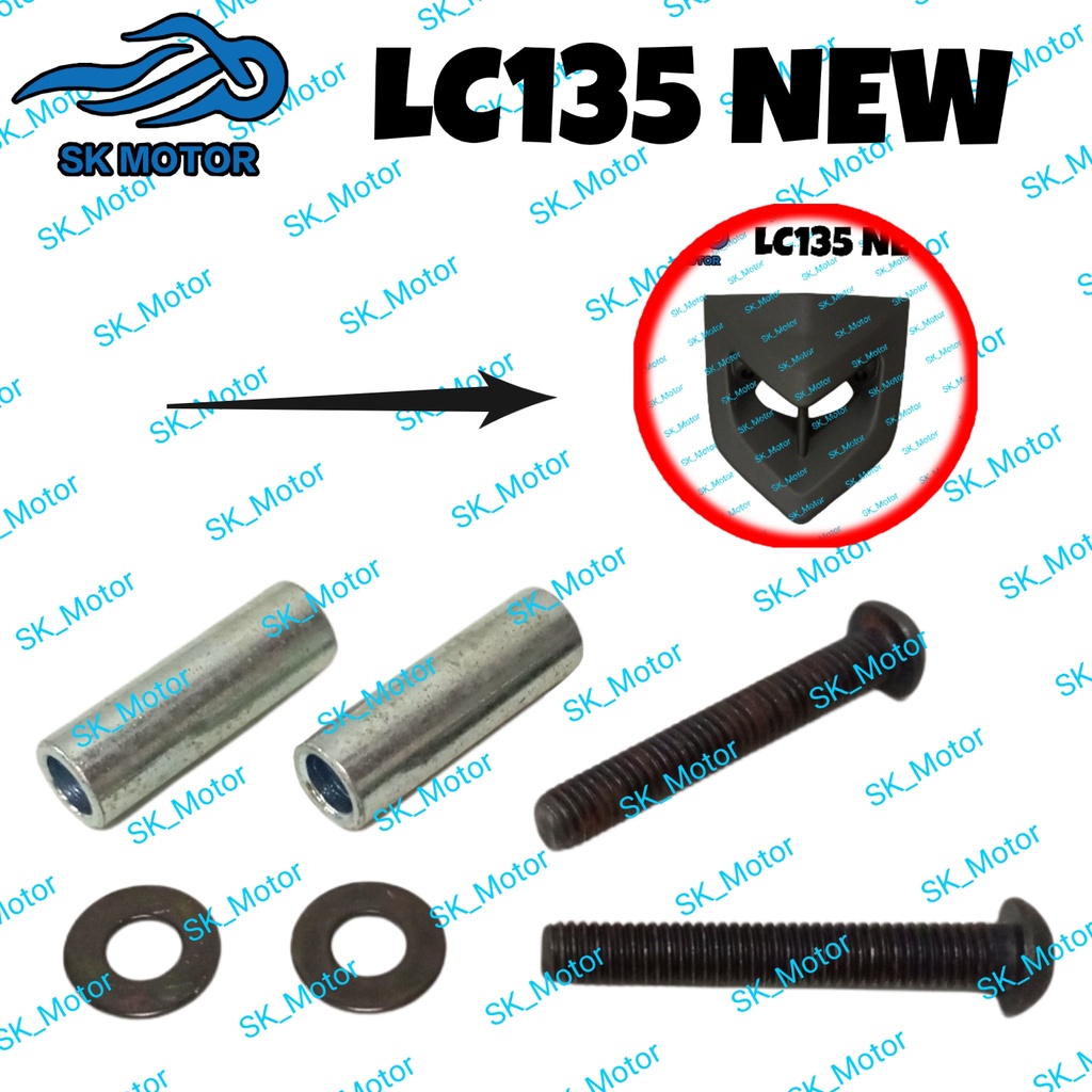Yamaha LC135 LC NEW V6 V7 Screw Skru Horn Cover Hon Kaver | Shopee Malaysia