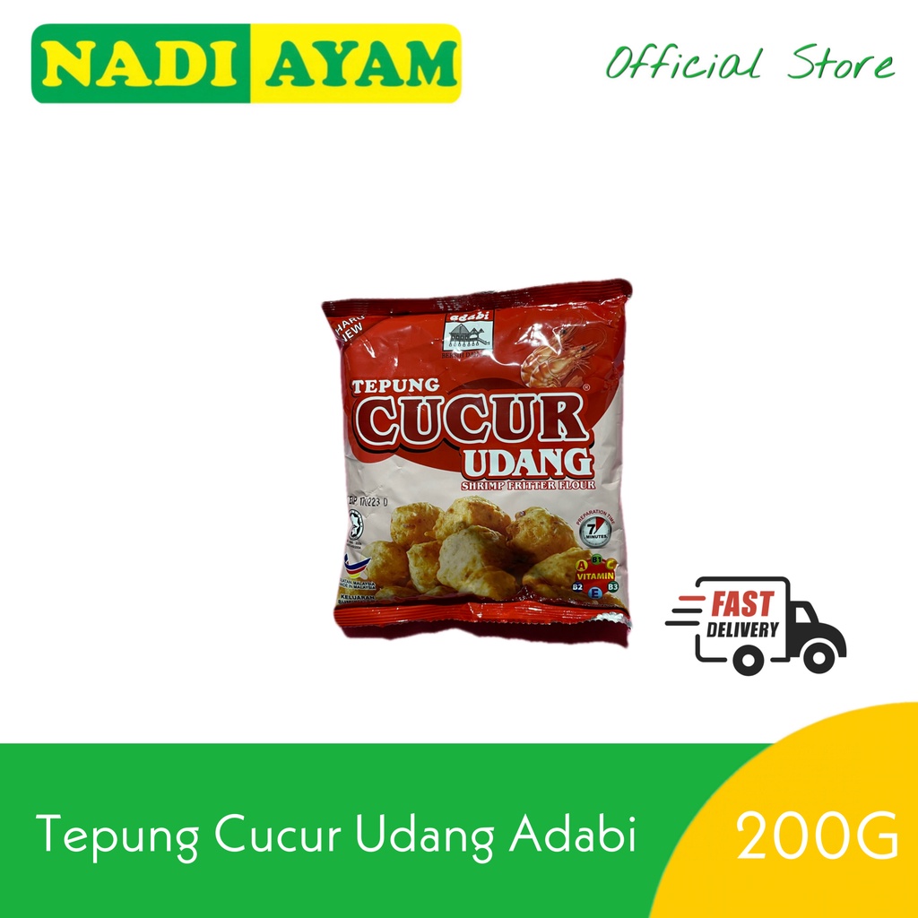Tepung Cucur Udang Adabi (200G) | Shopee Malaysia