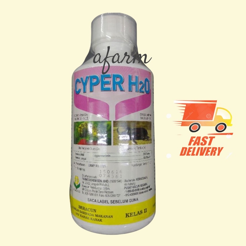 CYPER H20 1Liter Cypermetrin 20% Racun serangga | Shopee Malaysia
