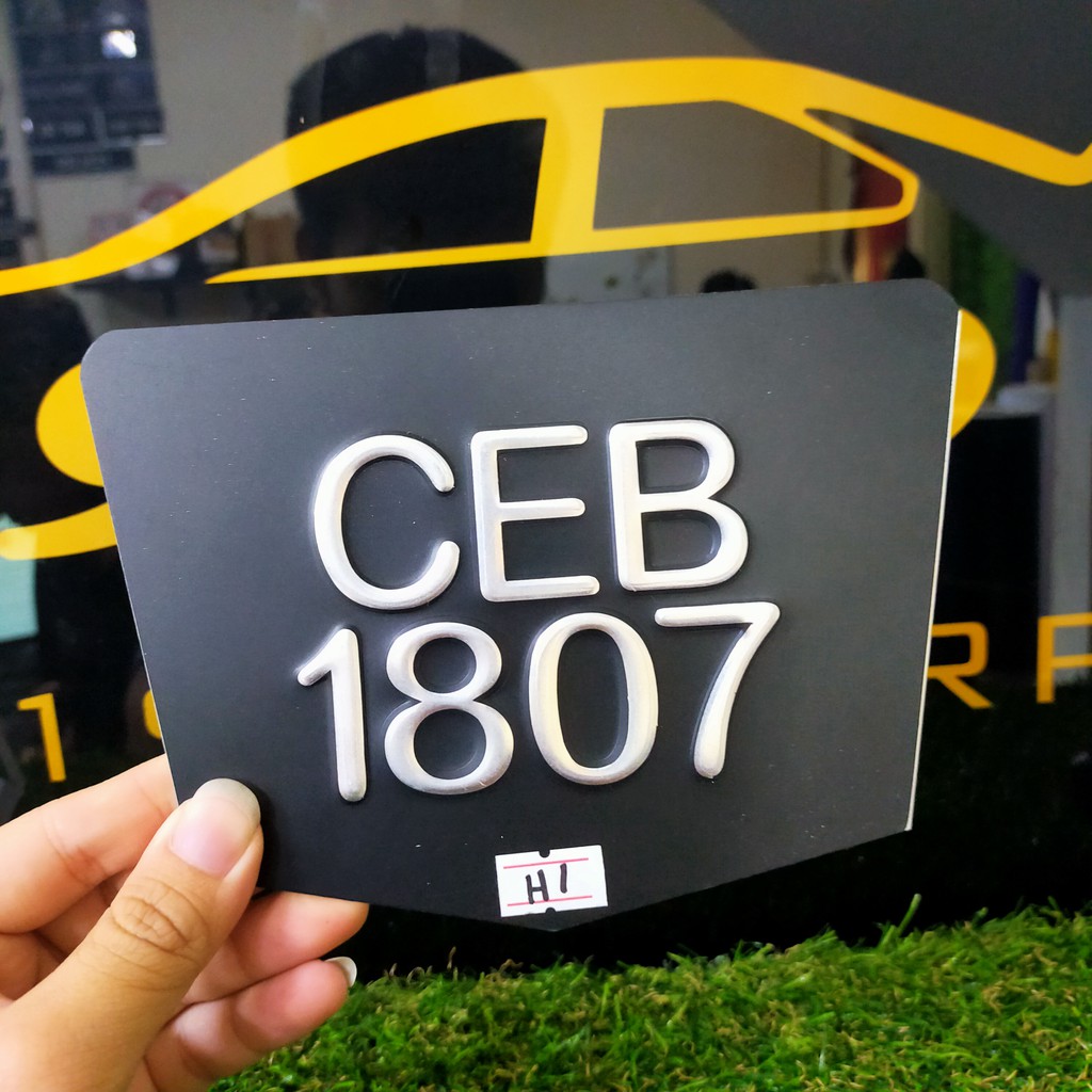 PLATE BESI MOTOR CODE H1 DESIGN | Shopee Malaysia