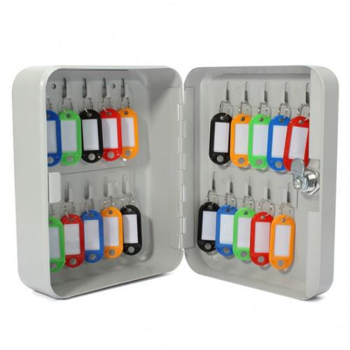 METAL KEY BOX - 20 KEYS/Office Home Security Safety Metal Key Box/Peti ...
