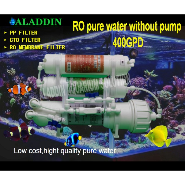 RO Water DIY #400GPD / RO Pure Water Without Pump , Can use for Water ...