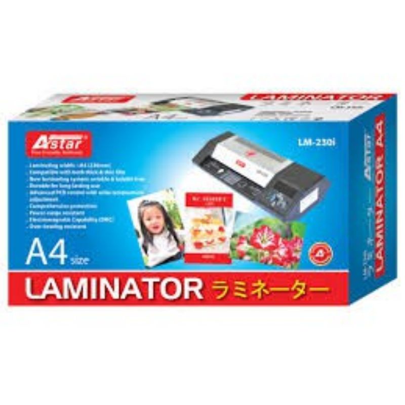 LM230 i A4 Astar Laminator machine. | Shopee Malaysia