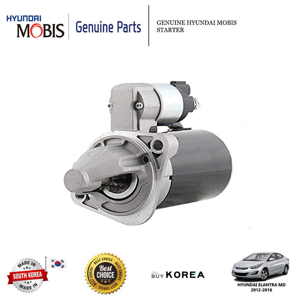 Hyundai Elantra MD 1.6 Genuine Hyundai Mobis Starter (36100-2B100 ...