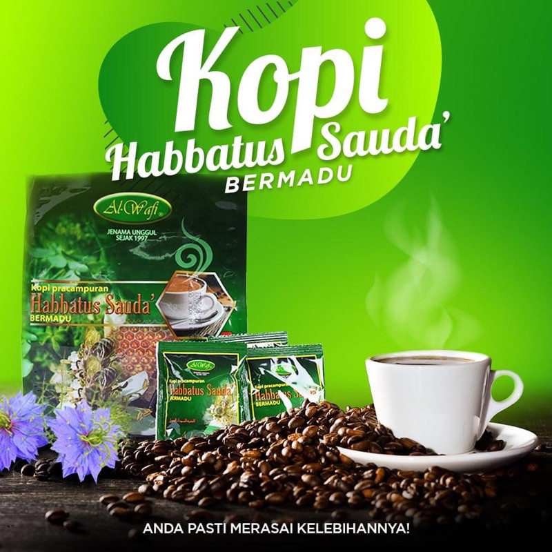 Al Wafi Kopi Pracampuran Habatussauda (20g x 20 sachets) | Shopee Malaysia