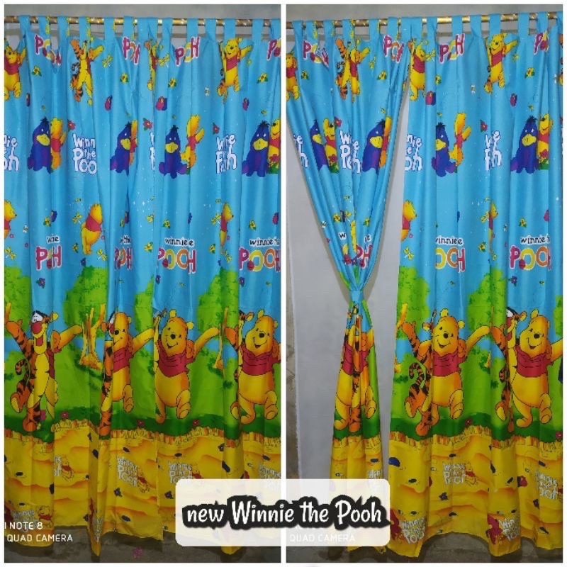 Curtains Rope PONI Characters WINNIE THE POOH | atelier-yuwa.ciao.jp