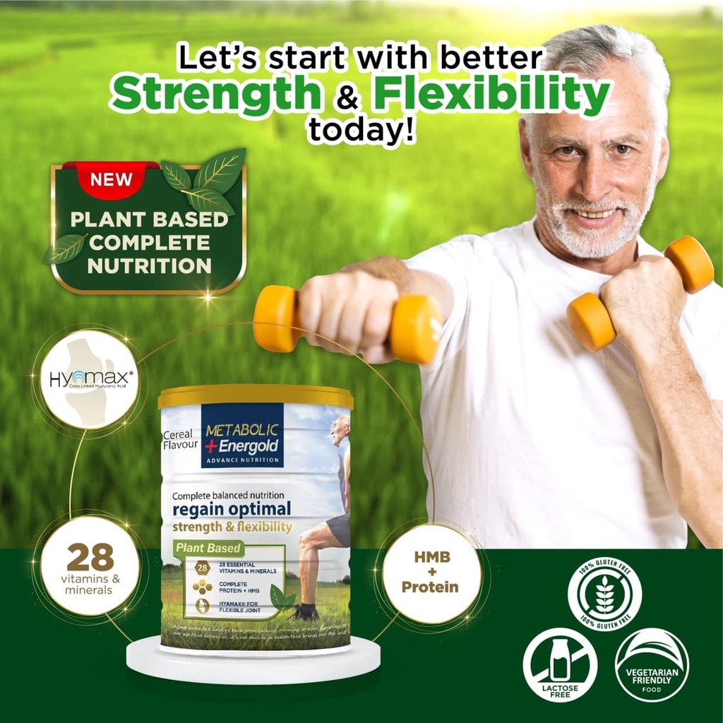 Alpro Pharmacy Exclusive Metabolic + Energold Plant Based 850g ...