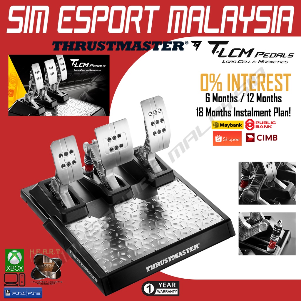Thrustmaster TLCM Pedals (PS5/PS4/PS3/PC/XBOX) | Shopee Malaysia