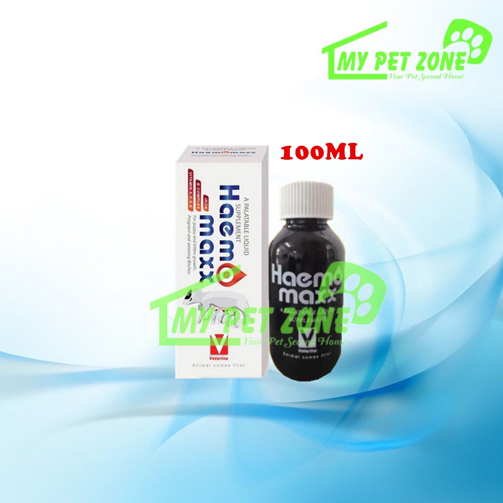Veterina Haemomaxx A Palatable Liquid Supplement / Haemoplus ...