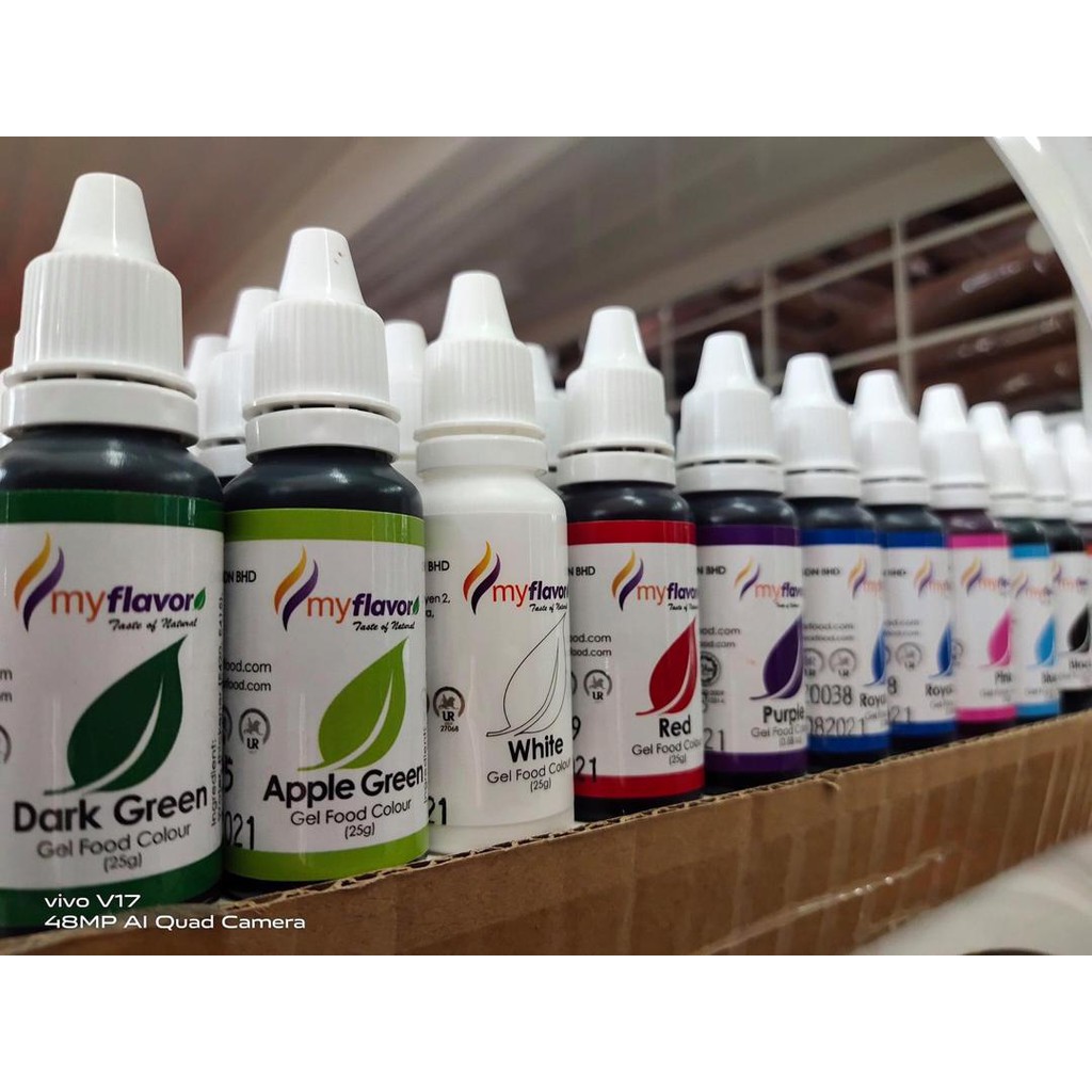 My Flavor Gel Based Food Coloring Edible Food Colouring Boleh Dimakan ...