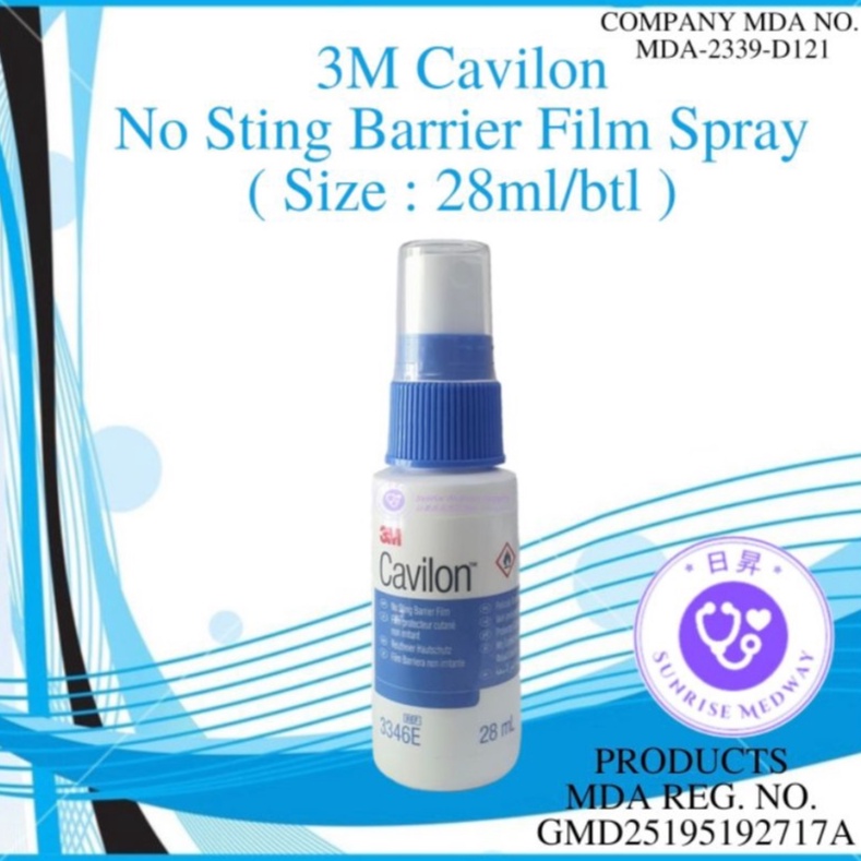 3M Cavilon No Sting Barrier Film Spray, 28ml/btl | Shopee Malaysia