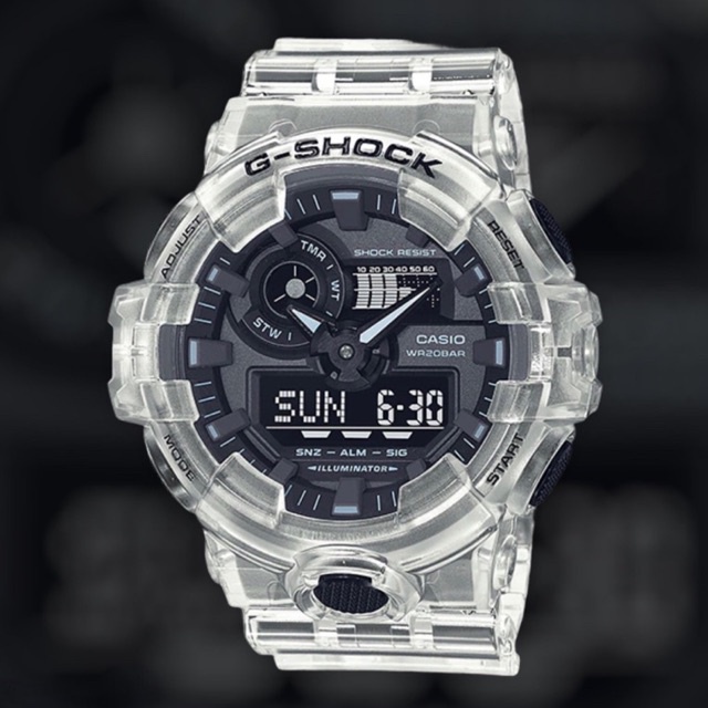 CASIO G-SHOCK GA-700SKE-7ADR / GA-700SKE-7A / GA-700SKE/GA700SKE ...