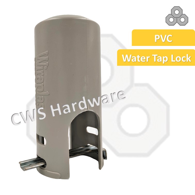 PVC OUTDOOR SECURITY ANTI THEFT STOPCOCK STOP COCK WATER TAP METER LOCK ...