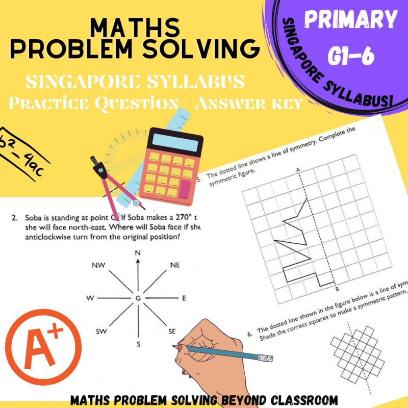 M9 Maths Problem Solving I Grade 1 to 6 I Primary Mathematics | Shopee ...