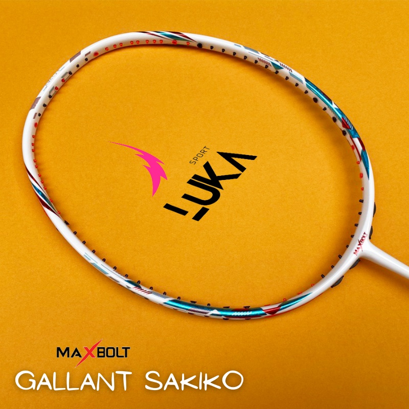 Maxbolt Gallant Sakiko New Model Racket 2022 ( White Edition) | Shopee ...