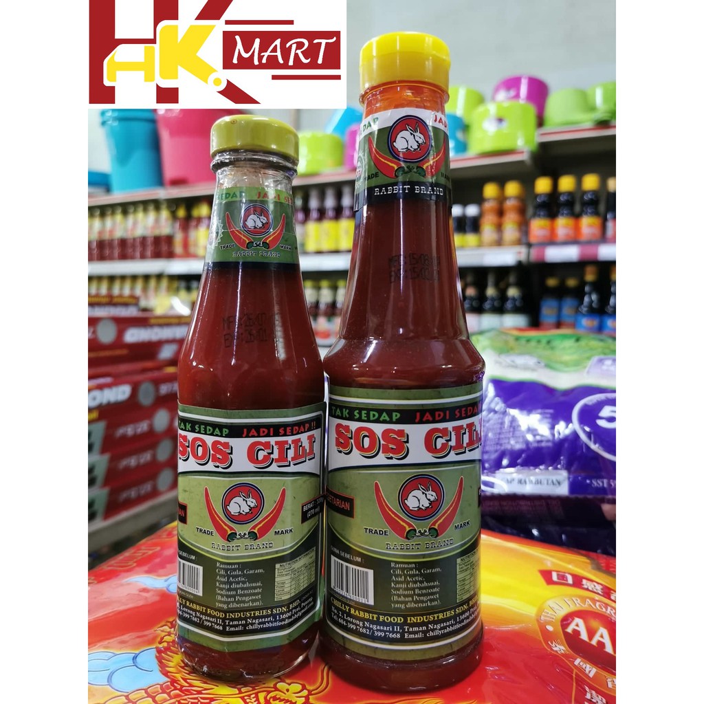 Cap arnab sauce chili/ sos cili 650g/340g | BeeCost