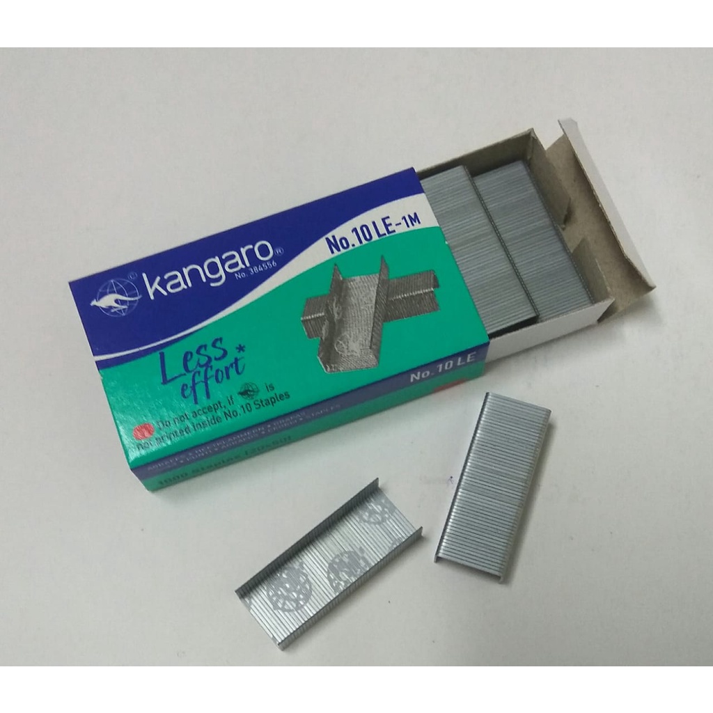 Kangaro Staples No. 10LE-1M - ( Less Effort ) | Shopee Malaysia