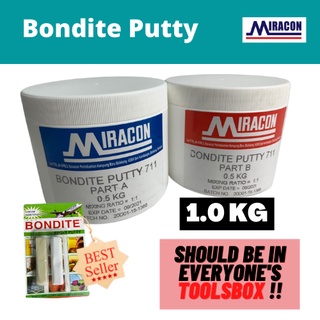 Bondite Epoxy Putty Adhesive 1.0KG @ MIRACON Home Maintenance Kit ...