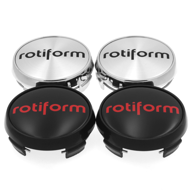 CarDIY 4PCS 65mm Rotiform Logo Sticker Wheel Cap Rotiform Sport Rim ...